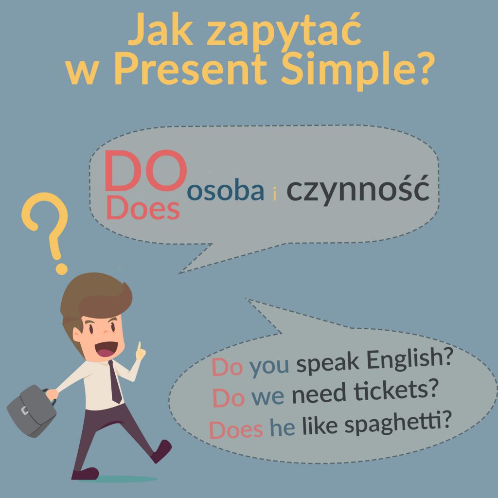 Present Simple pytania w 15 minut